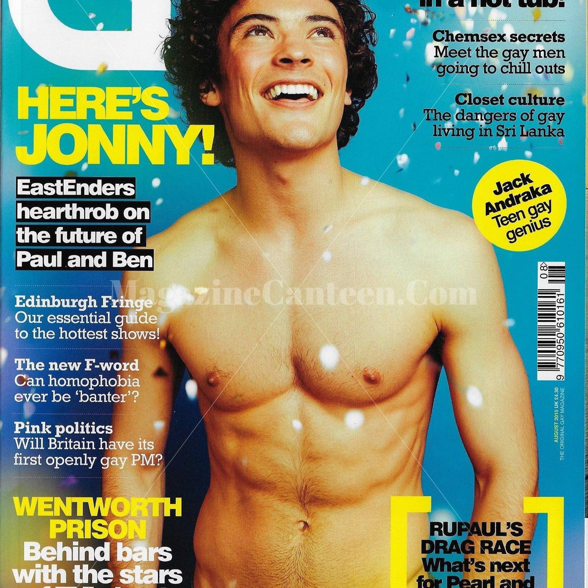 Gay Times Magazine - Jonny Labey – magazine canteen
