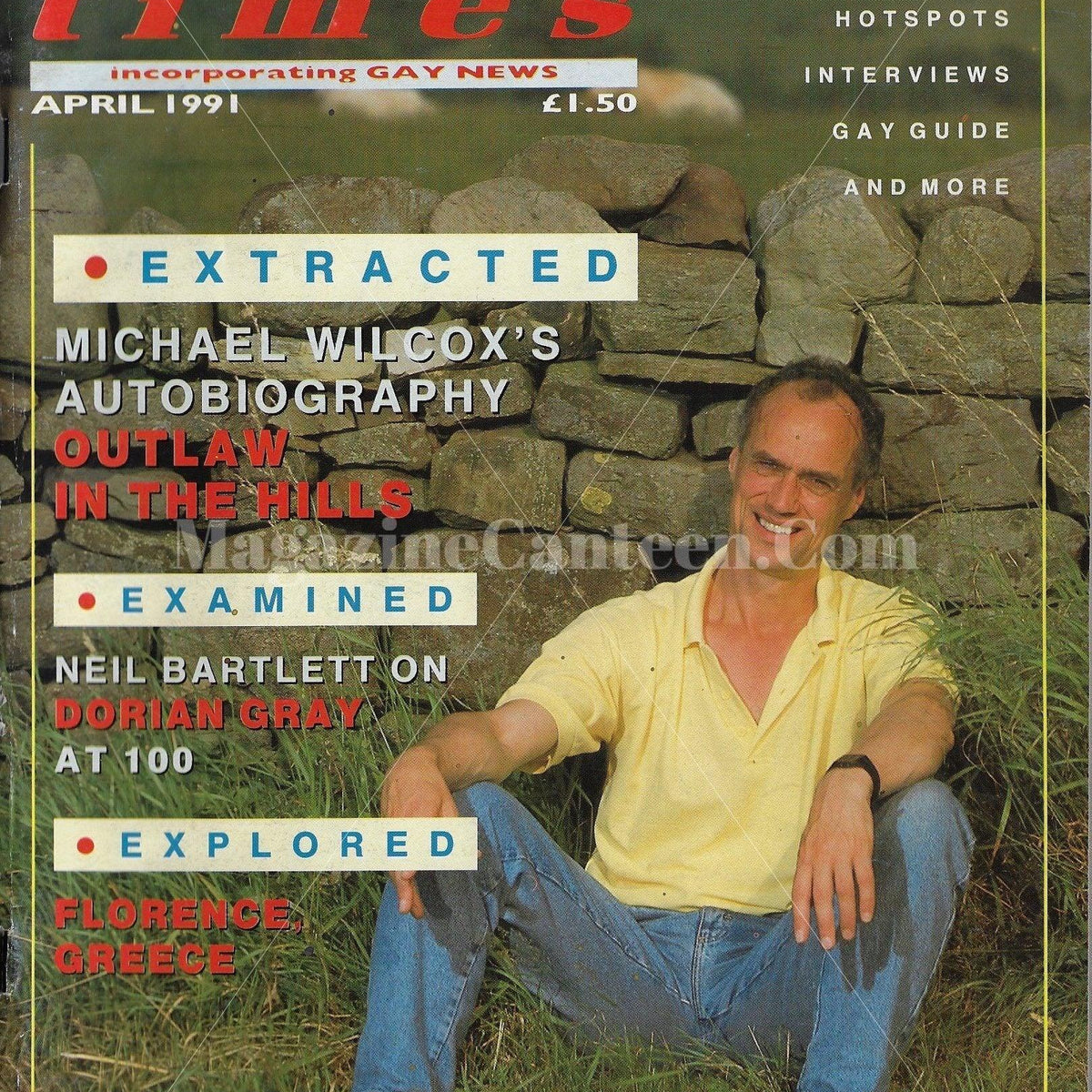 Gay Times Magazine - Michael Wilcox – magazine canteen