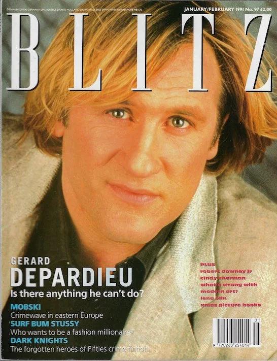 Blitz Magazine - Gerard Depardieu Shaun Stussy – magazine canteen