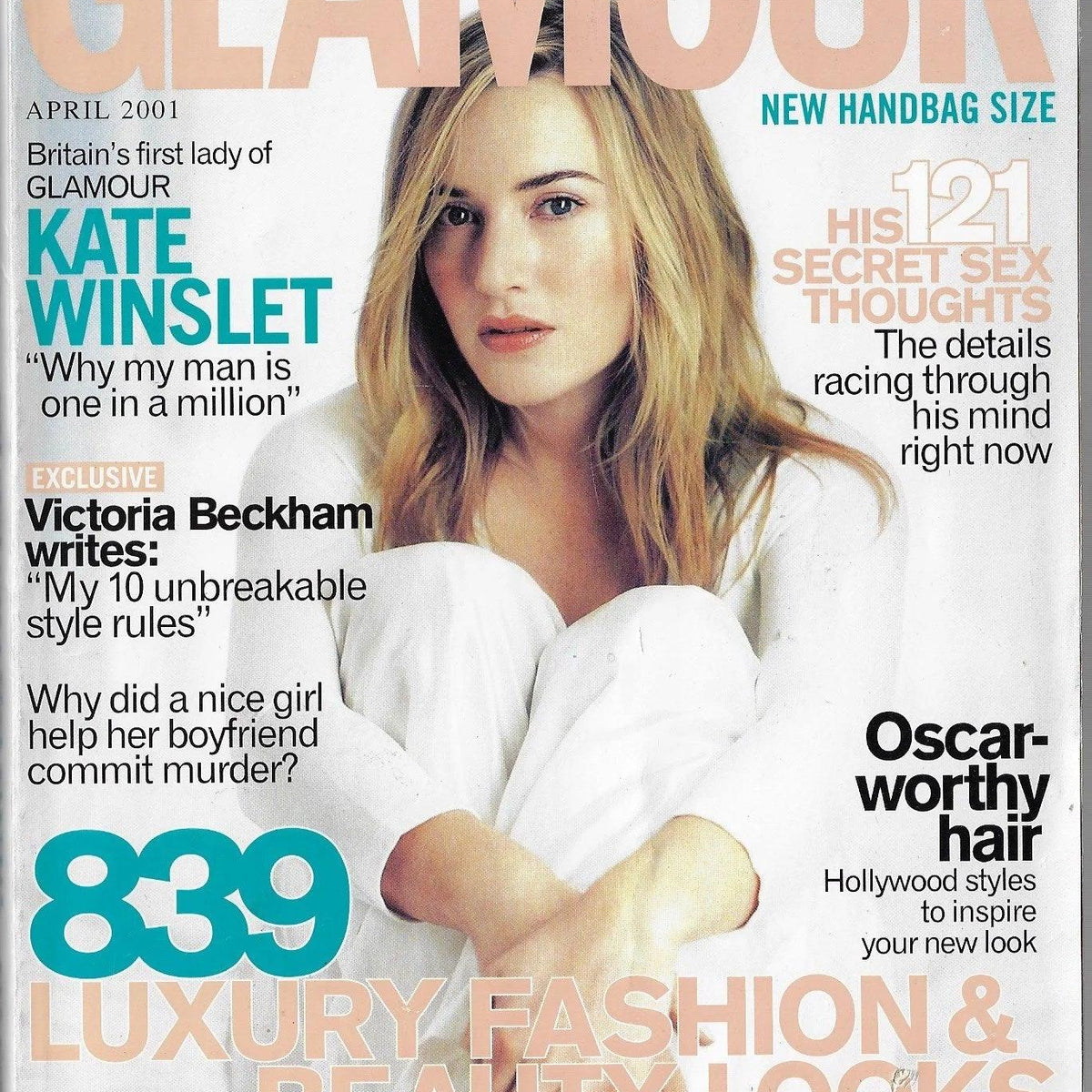 Glamour Magazine - Kate Winslet Joseph Fiennes – magazine canteen