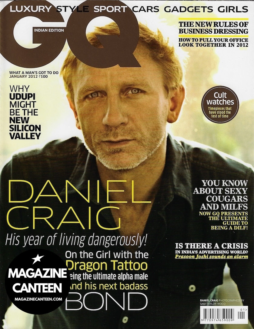 GQ Magazine India - Daniel Craig – magazine canteen