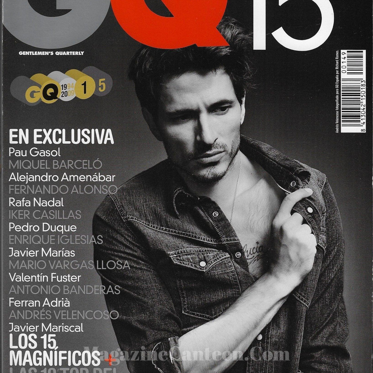 GQ Magazine Spain - Andres Velencoso – magazine canteen