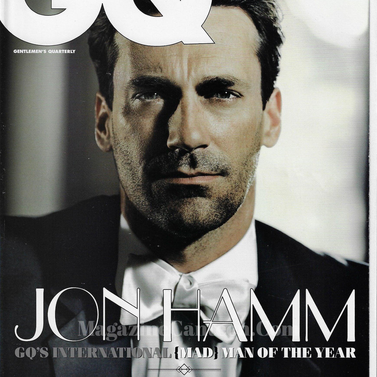 GQ Magazine October 2010 - Jon Hamm Men Of The Year A – magazine canteen