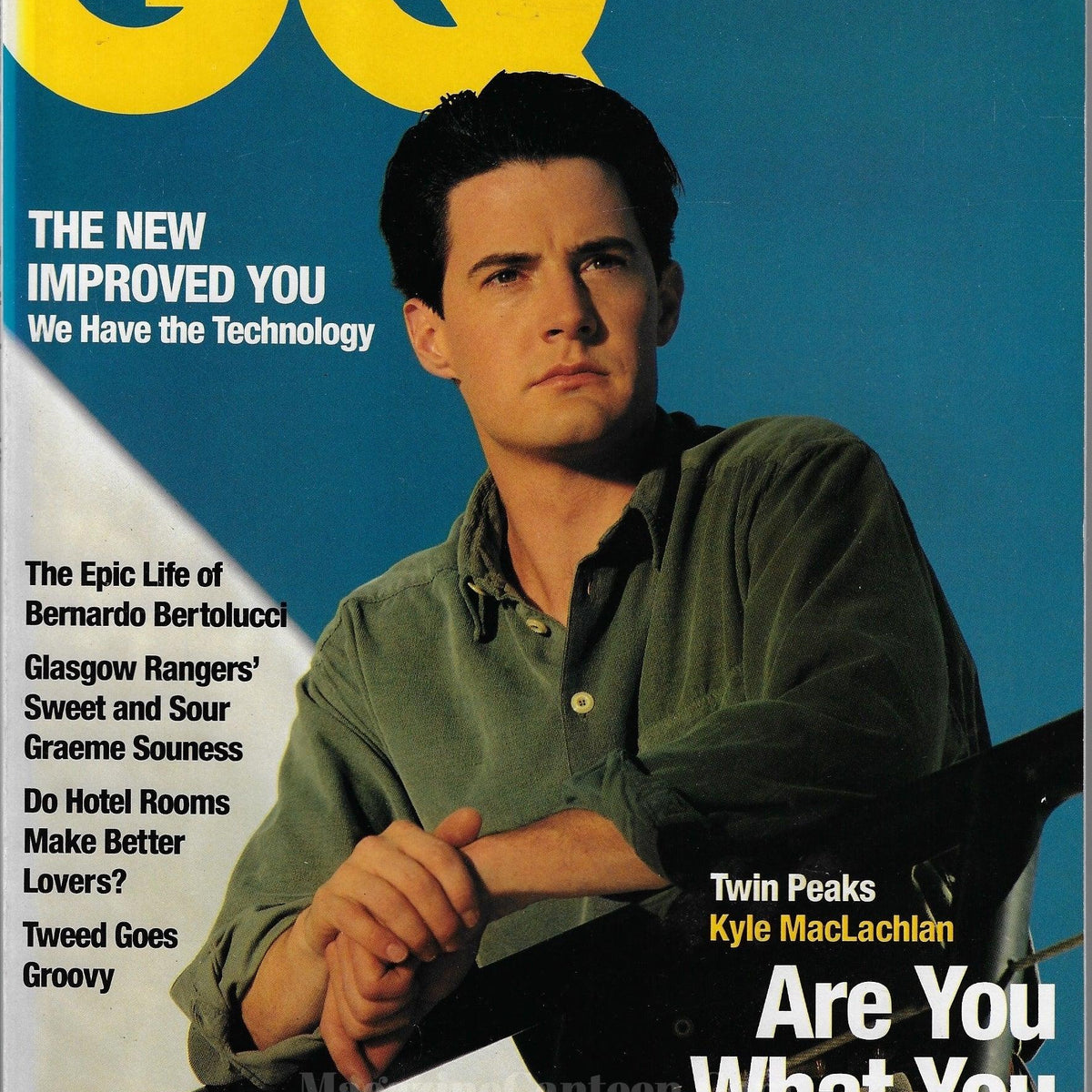 GQ Magazine November 1990 - Kyle MacLachlan – magazine canteen