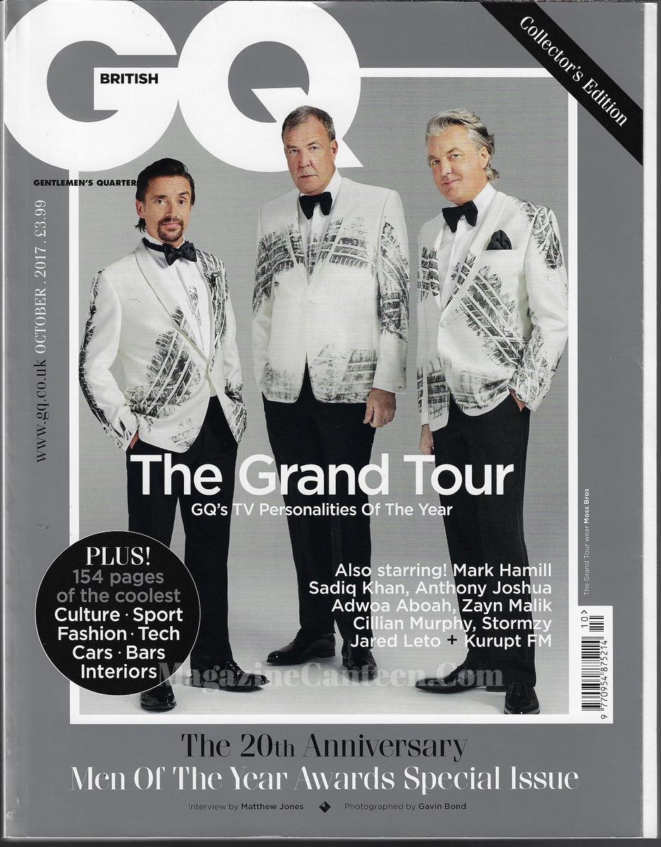 GQ Magazine October 2017 - The Grand Tour – magazine canteen