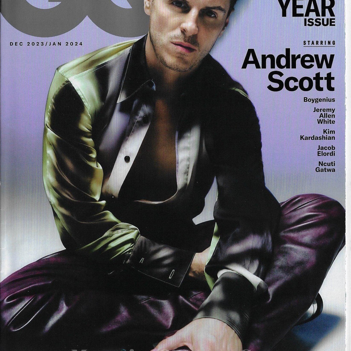GQ Magazine December 2023 - Andrew Scott – magazine canteen