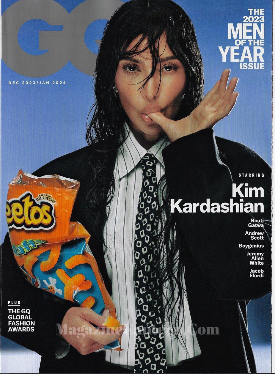 GQ Magazine December 2023 - Kim Kardashian – magazine canteen
