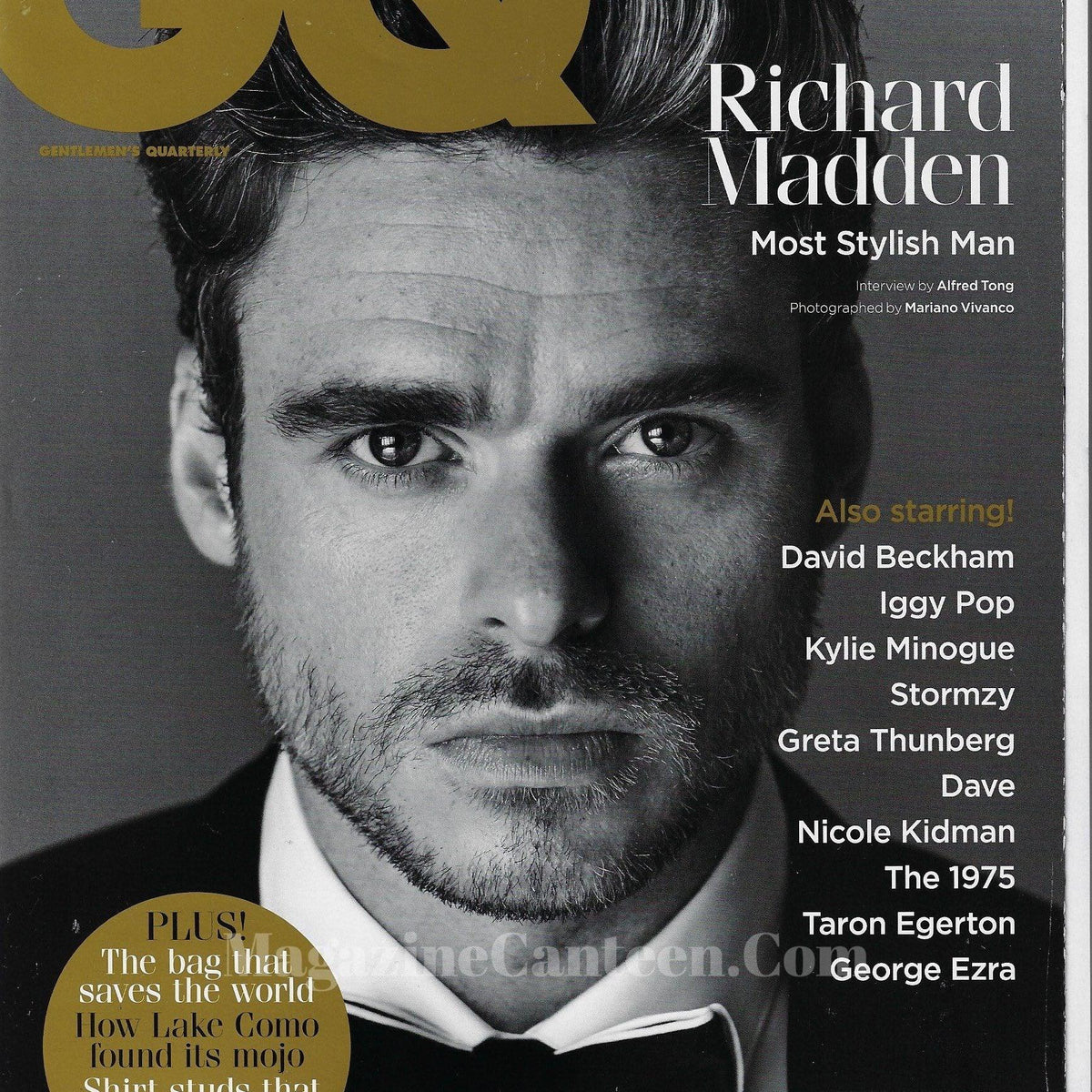 GQ Magazine October 2019 - Richard Madden – magazine canteen