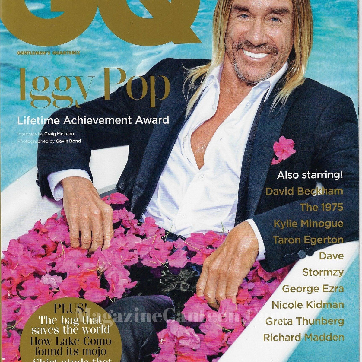 GQ Magazine October 2019 - Iggy Pop – magazine canteen