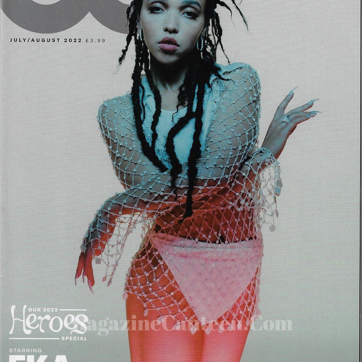 GQ Magazine July 2022 - FKA Twigs – magazine canteen