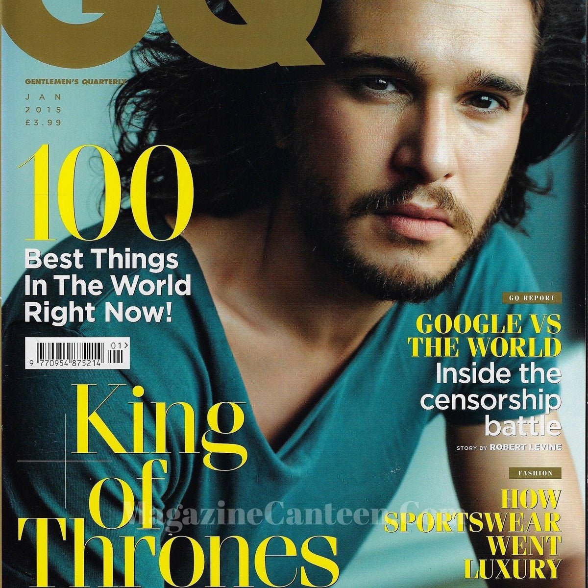 GQ Magazine January 2015 - Kit Harington A – magazine canteen
