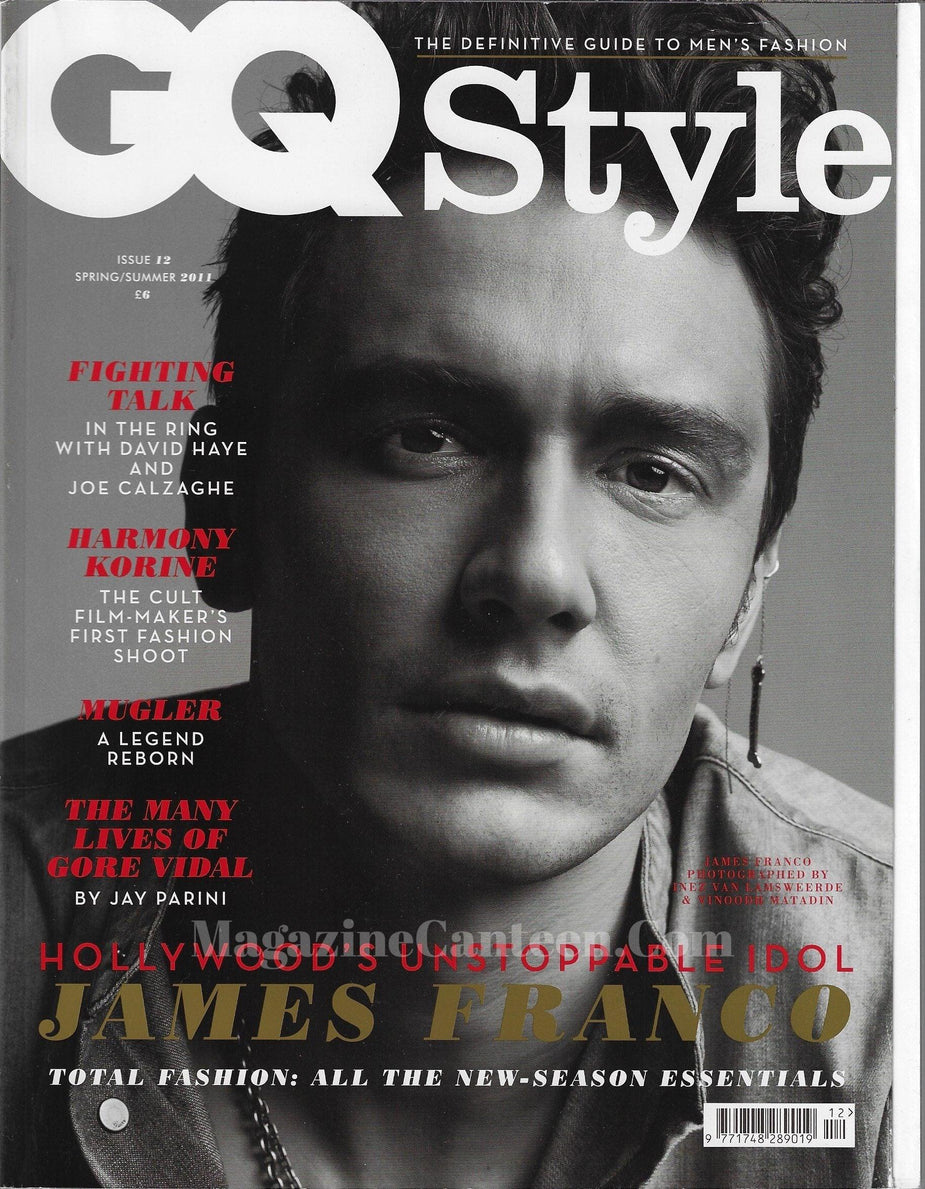 GQ Style Magazine 12 - James Franco – magazine canteen