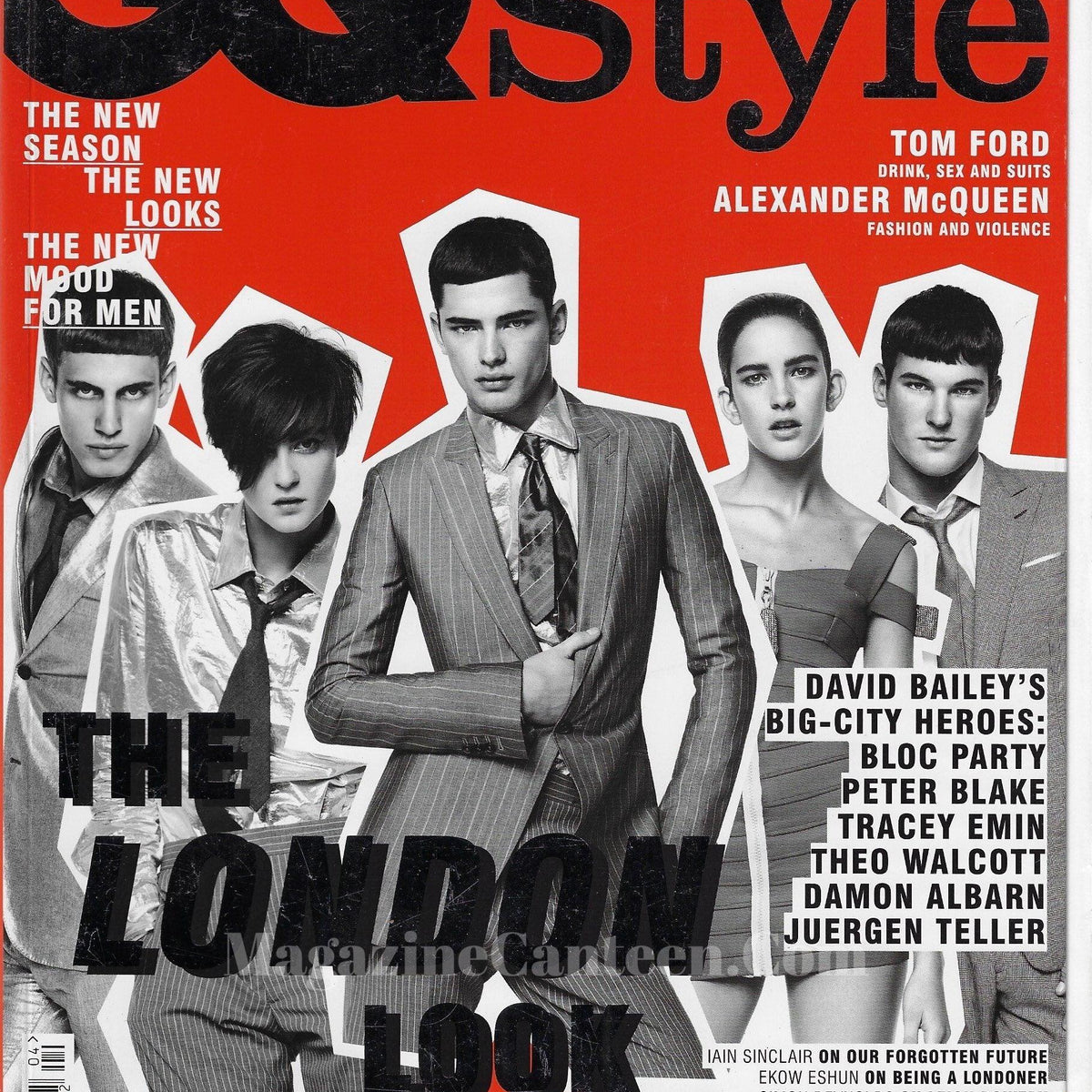 GQ Style Magazine 4 - Sean O'Pry – magazine canteen