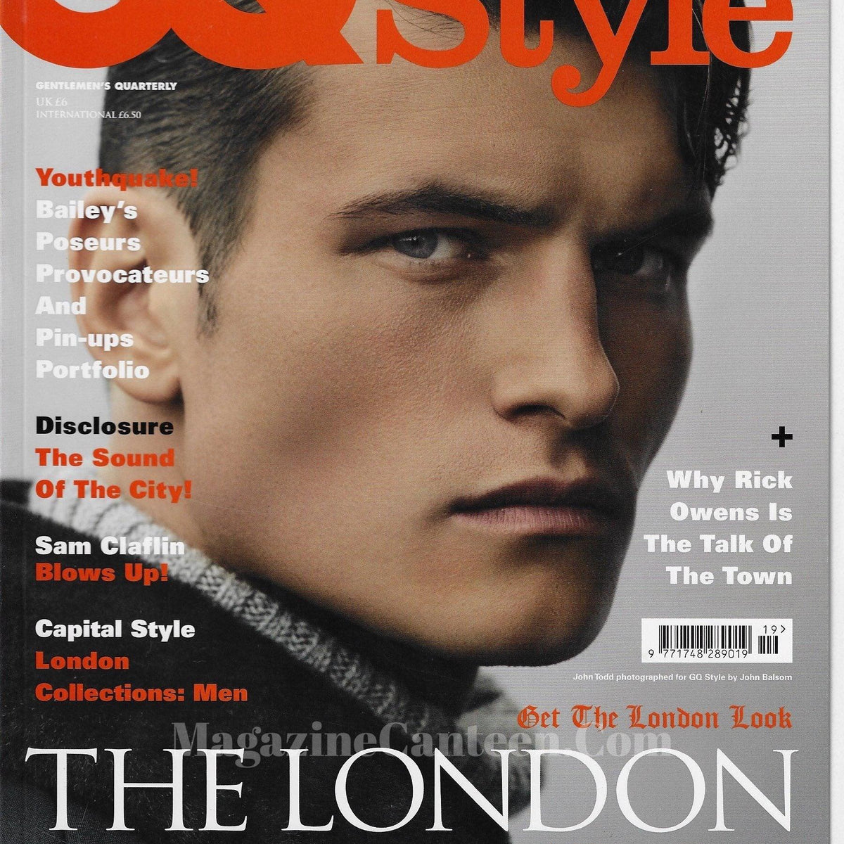 GQ Style Magazine 19 - John Todd – magazine canteen