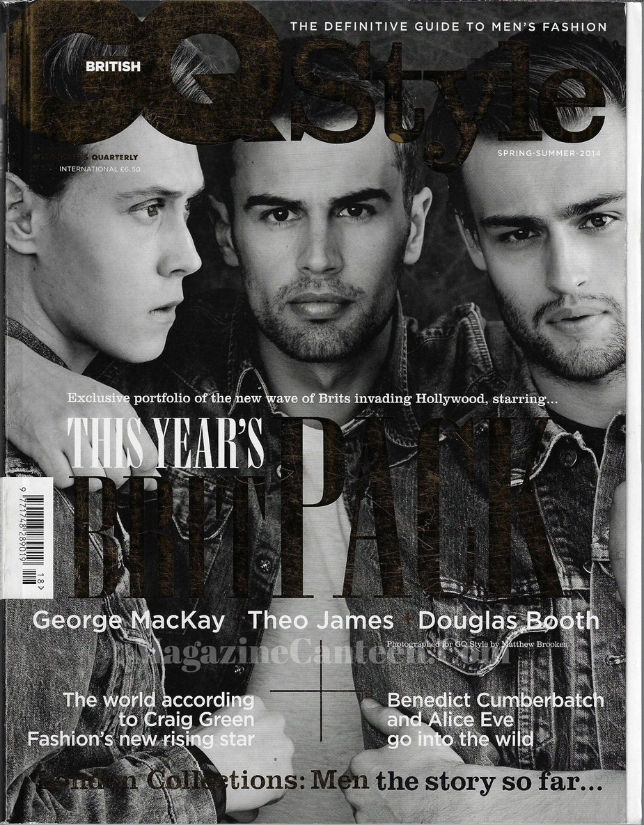 GQ Style Magazine 18 - Douglas Booth Theo James – magazine canteen