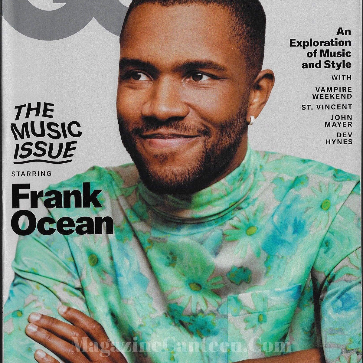 GQ Magazine USA - Frank Ocean – magazine canteen