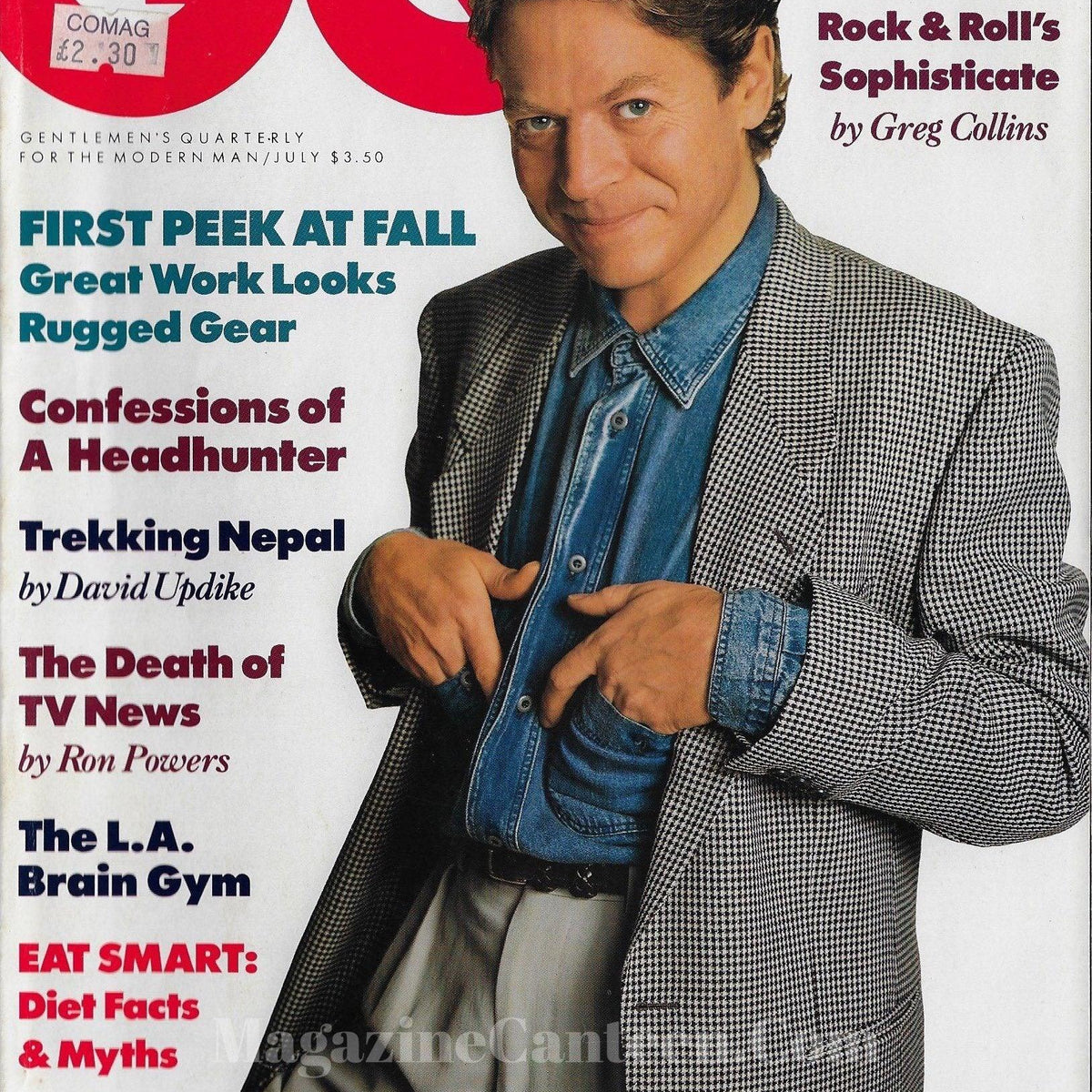 GQ Magazine USA - Robert Palmer – magazine canteen