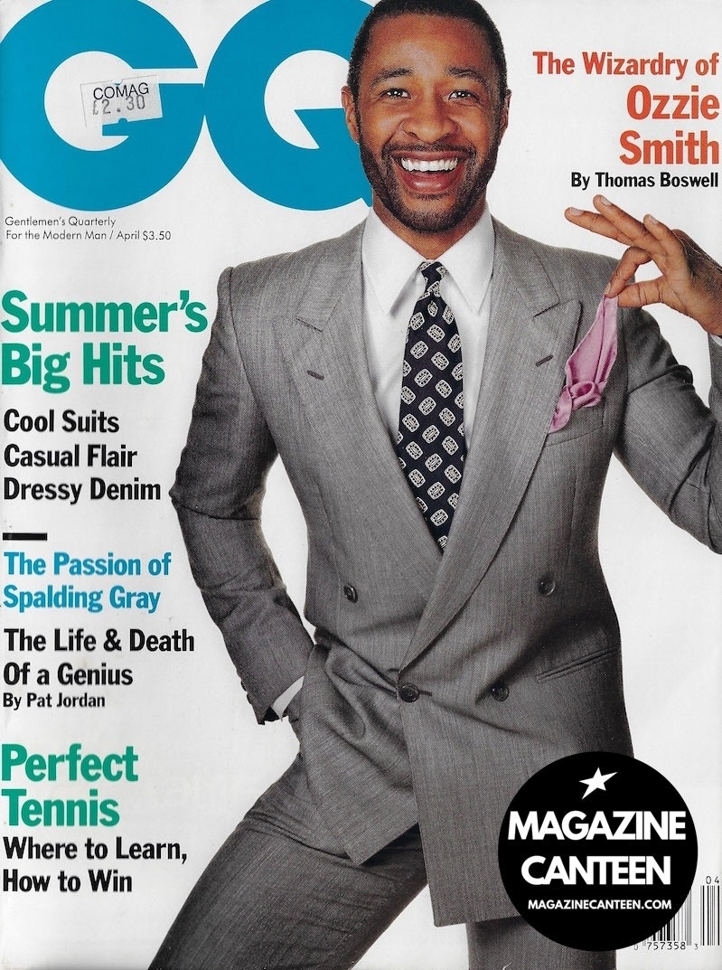 GQ Magazine USA - Ozzie Smith AVEDON John Pearson NEIL KIRK – magazine ...