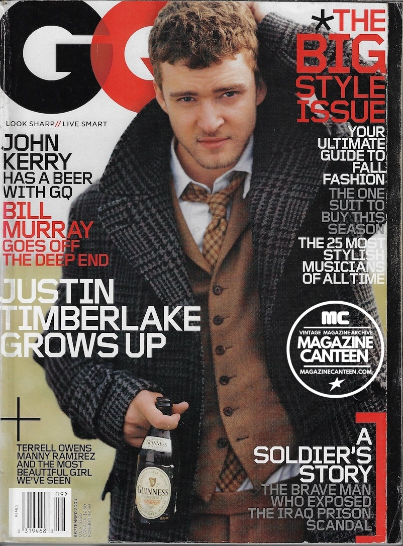 GQ Magazine USA - Justin Timberlake BRUCE WEBER Mark Vanderloo ...