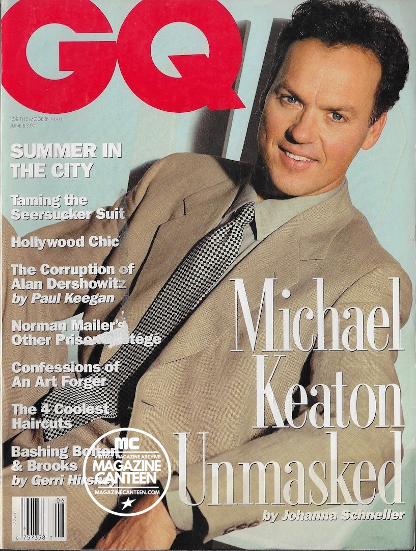 GQ Magazine USA - Michael Keaton BRAD PITT Anne Archer 1992 – magazine ...