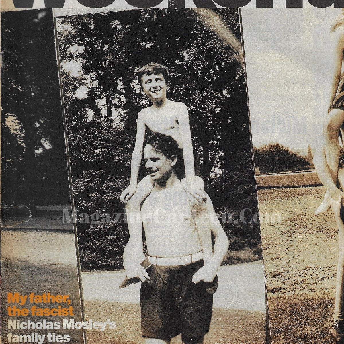 Guardian Magazine - Nicholas Mosley – magazine canteen