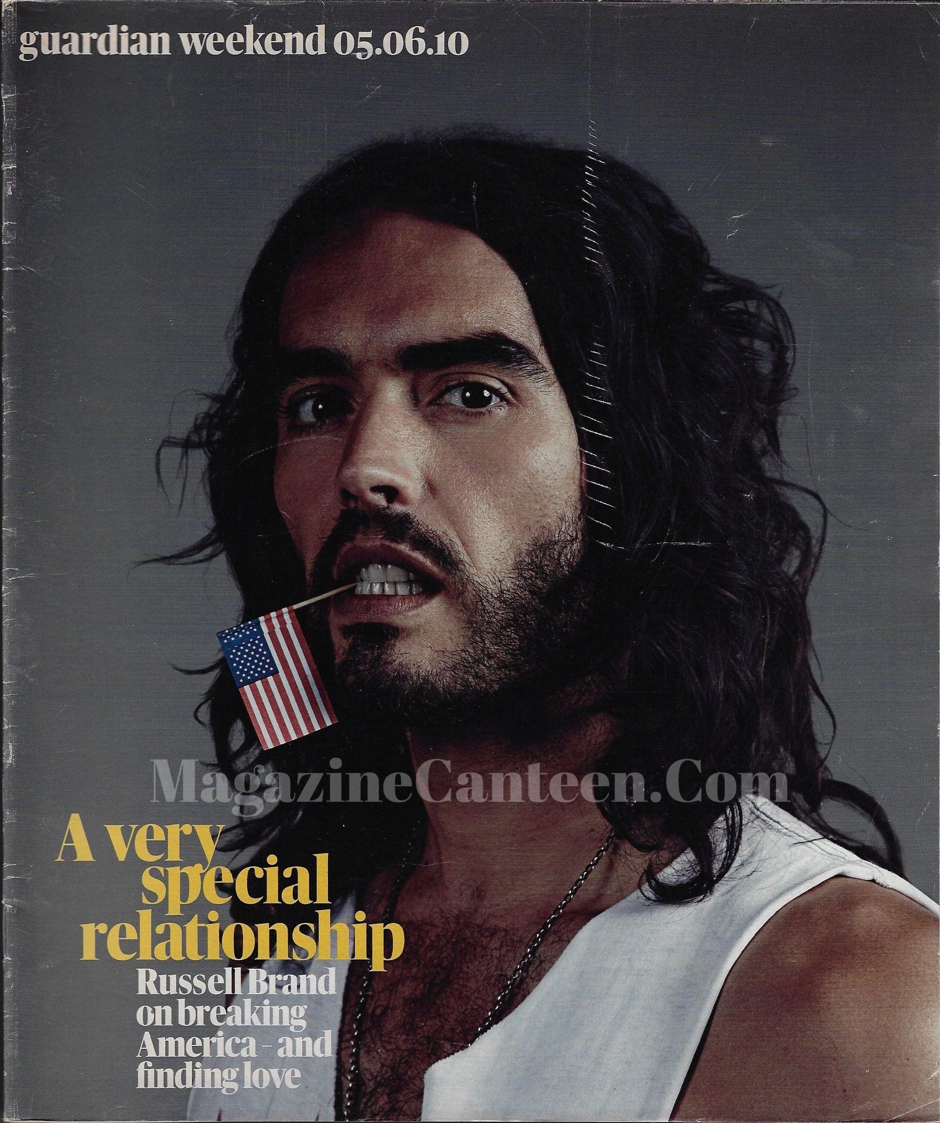 Guardian Magazine - Russell Brand – magazine canteen