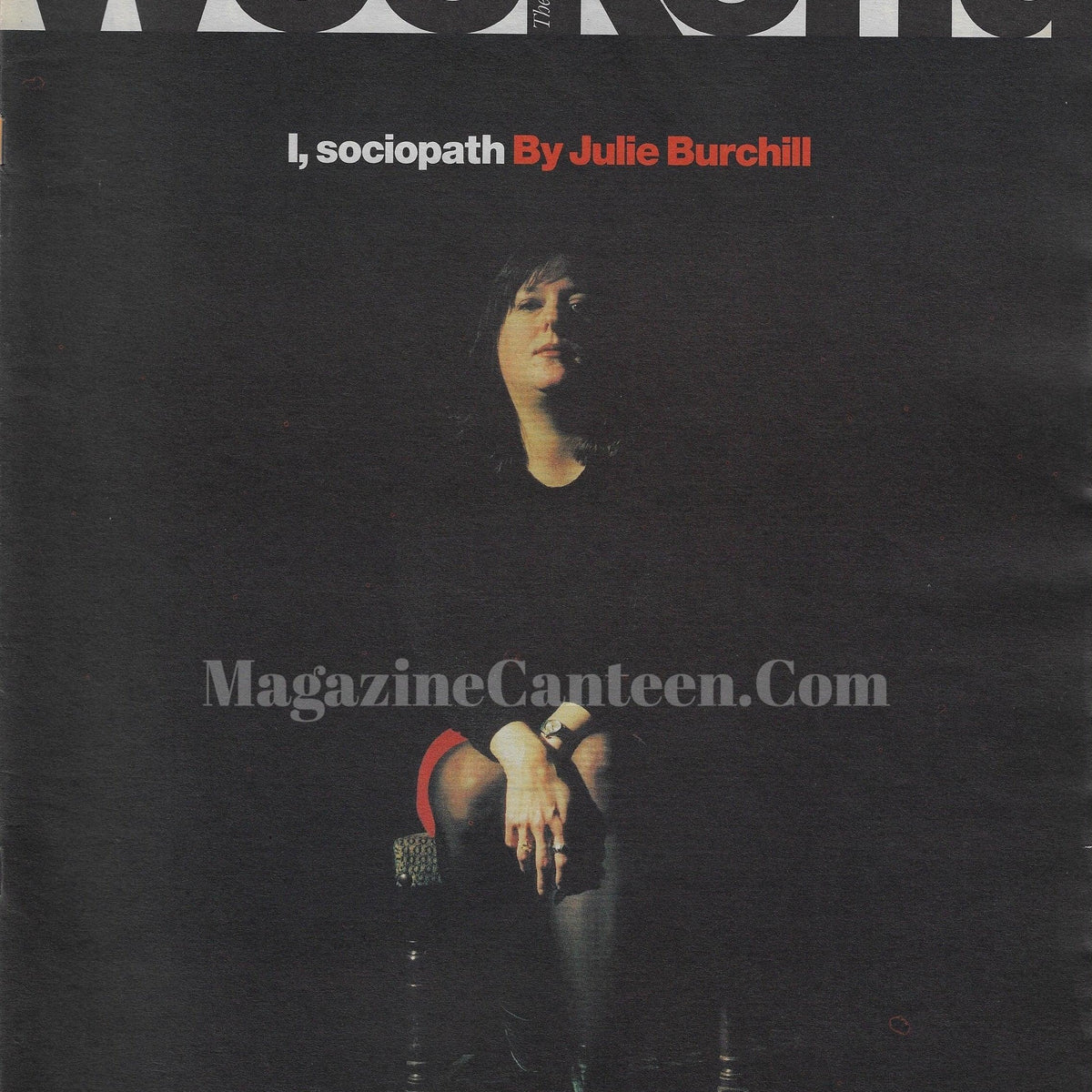 Guardian Magazine - Julie Burchill – magazine canteen