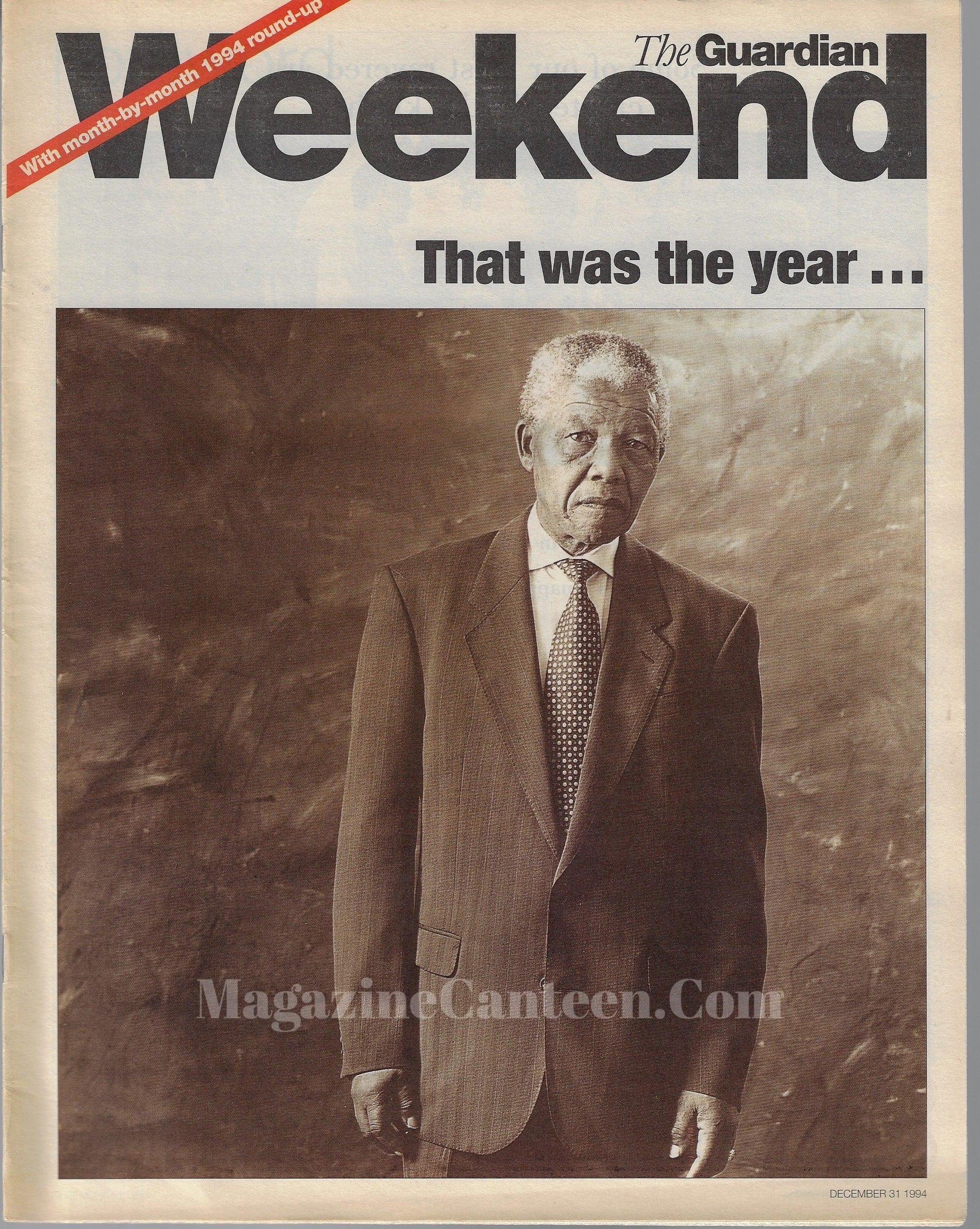 Guardian Magazine - Nelson Mandela – magazine canteen