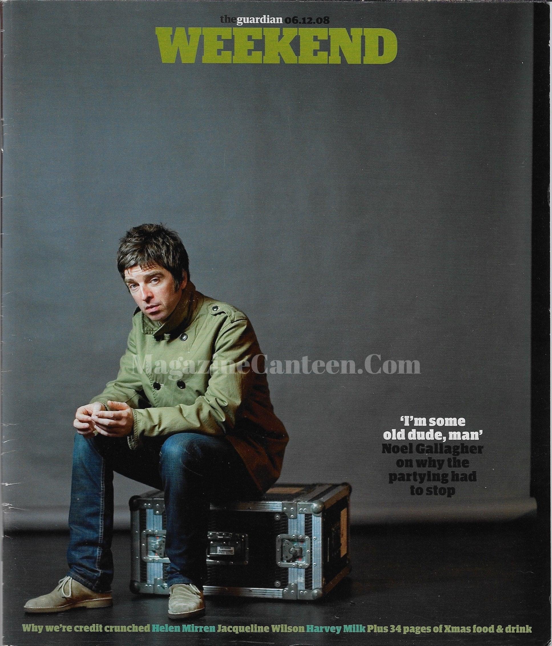 Guardian Magazine - Oasis Noel Gallagher – magazine canteen