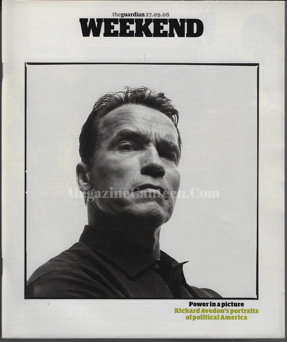 Guardian Magazine - Arnold Schwarzenegger – magazine canteen
