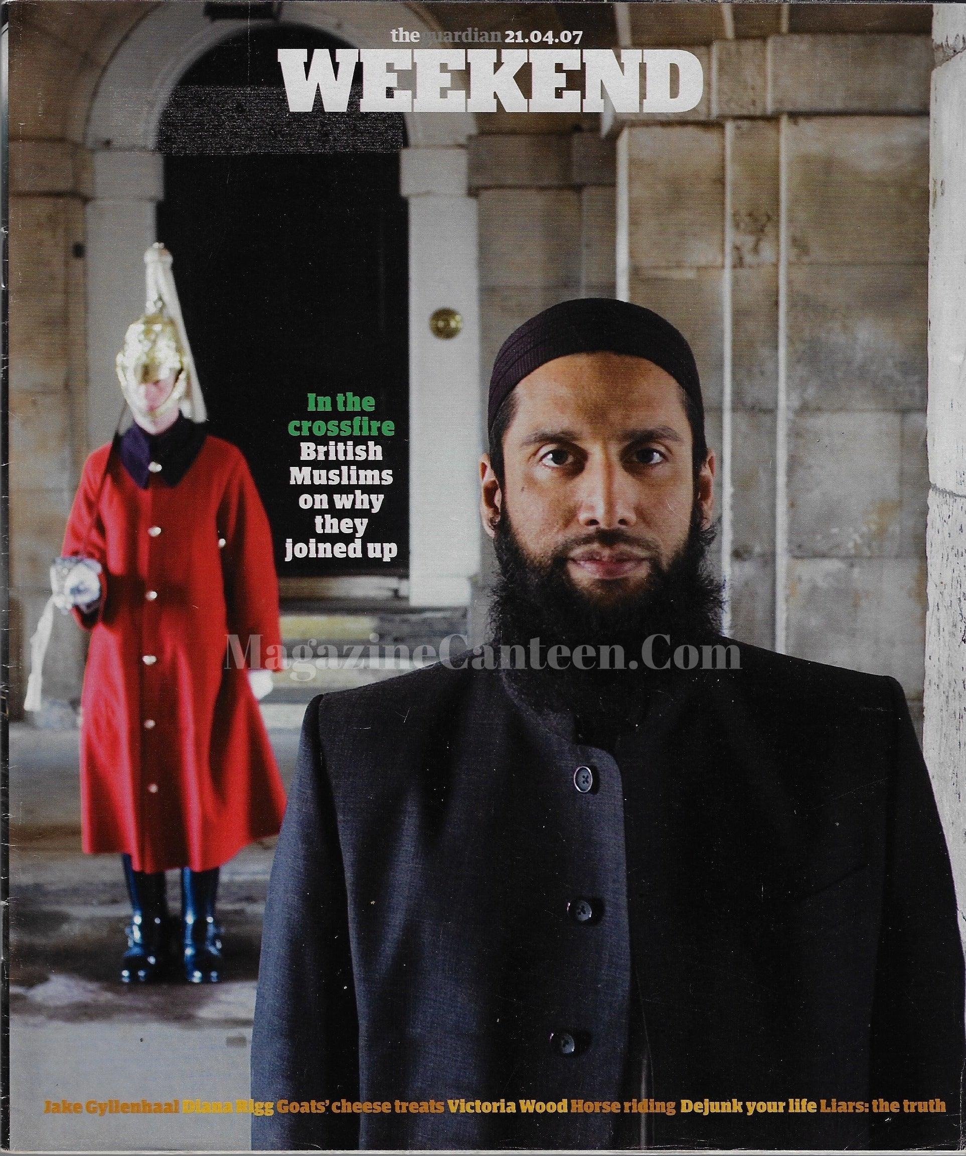 Guardian Magazine - Diana Rigg Jake Gyllenhaal – magazine canteen