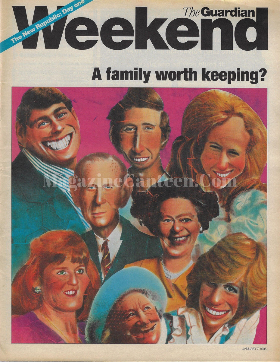 Guardian Magazine - James Ellroy – magazine canteen