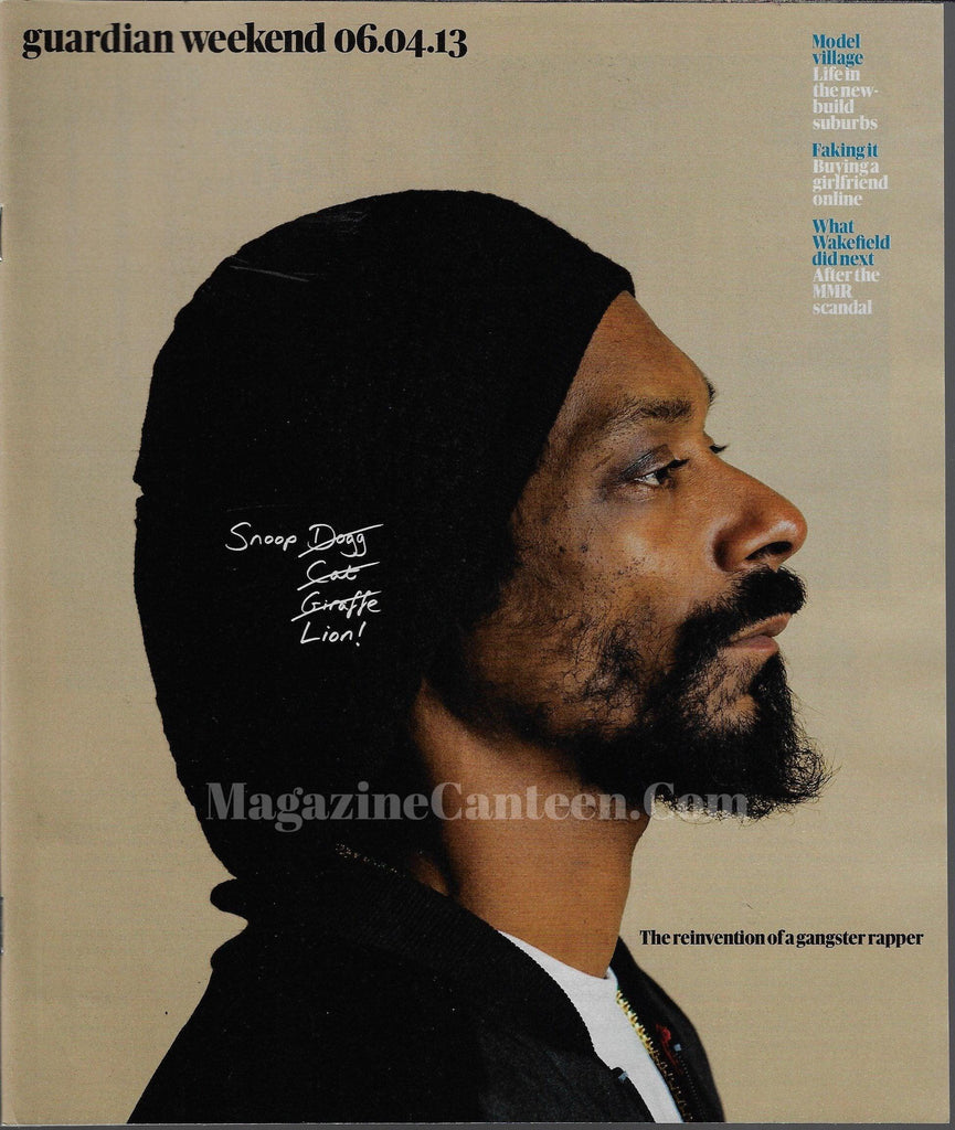 Guardian Magazine - Snoop Doggy Dogg – magazine canteen