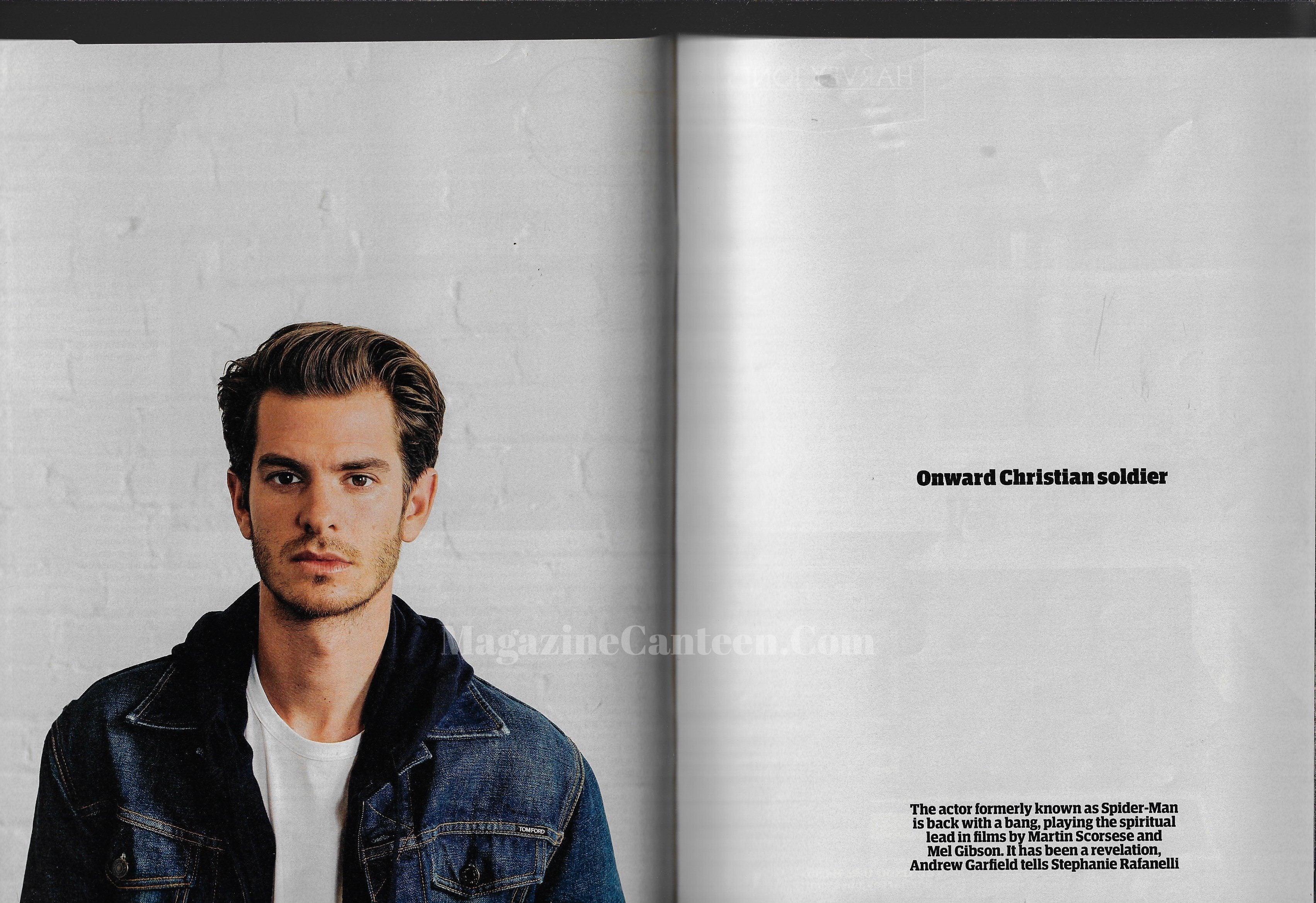 Guardian Magazine - Andrew Garfield – magazine canteen