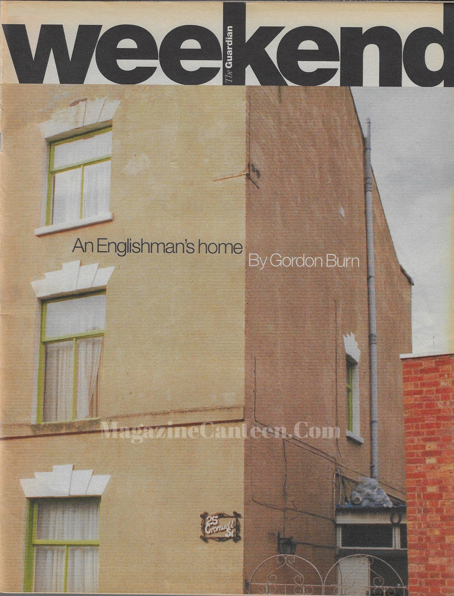 Guardian Weekend Magazine - Mansun 25 Cromwell Street – magazine canteen