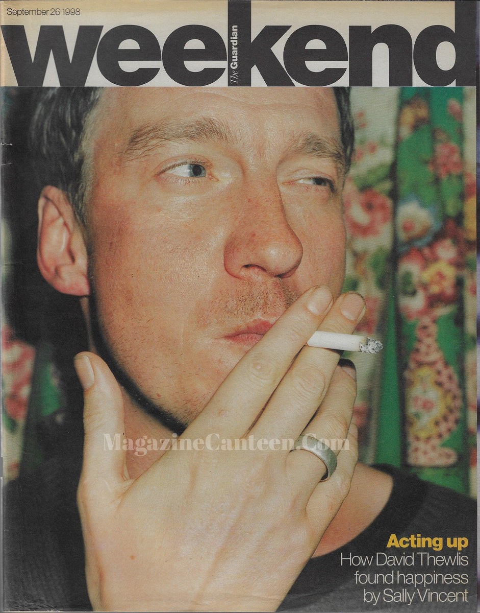 Guardian Weekend Magazine - David Thewlis – magazine canteen
