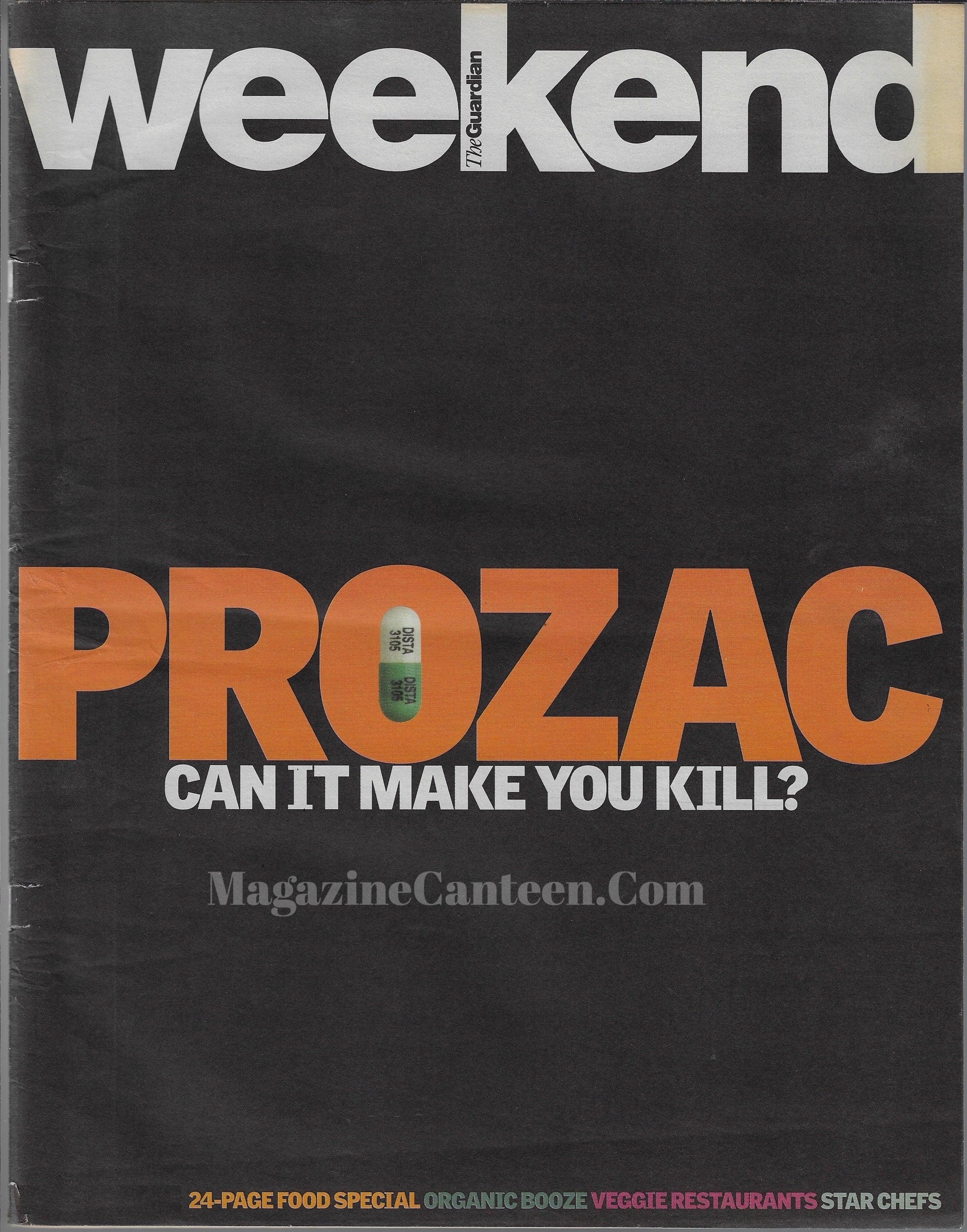 Guardian Weekend Magazine - Ken Adams Tom Ford – magazine canteen