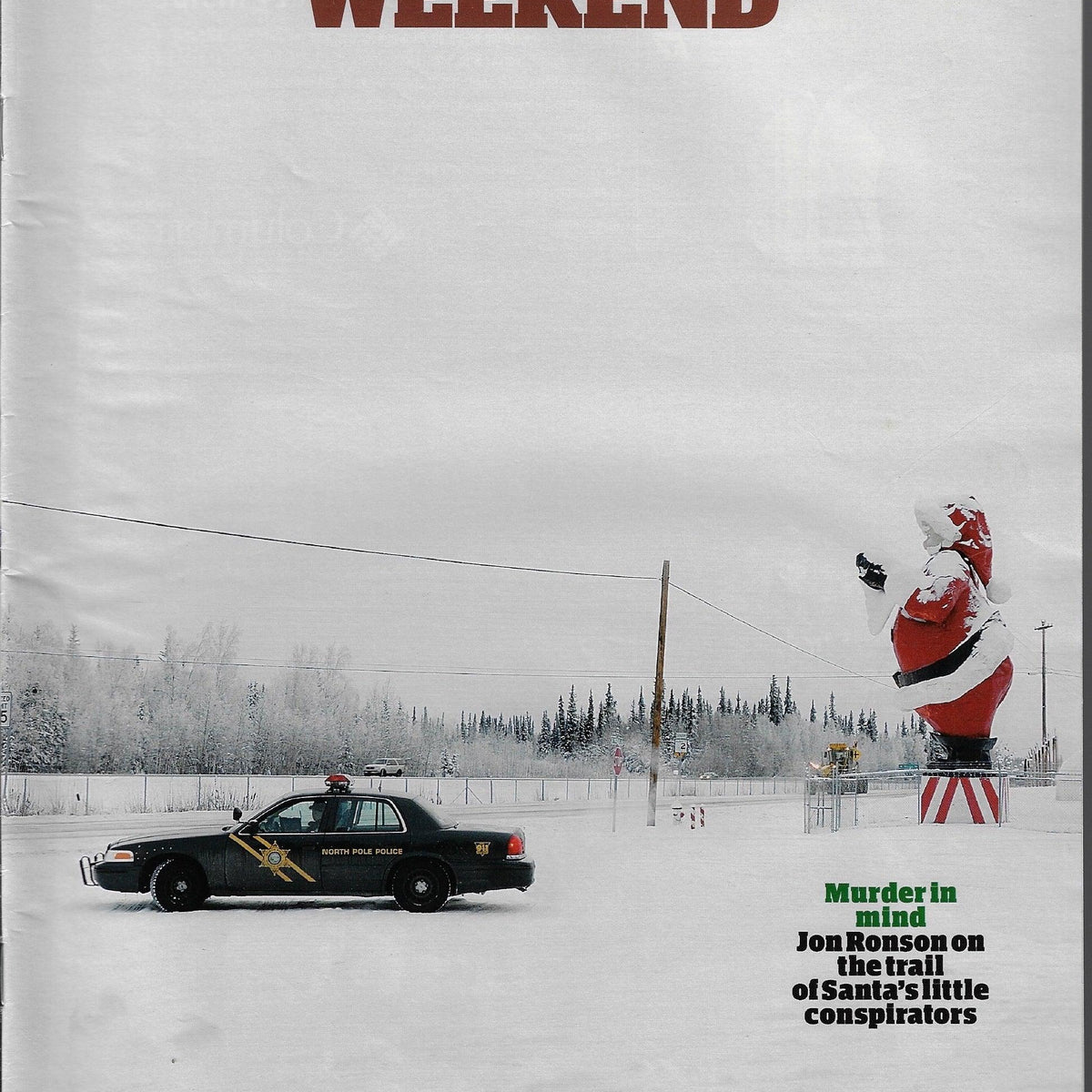 Guardian Weekend Magazine - Ben Whishaw – magazine canteen