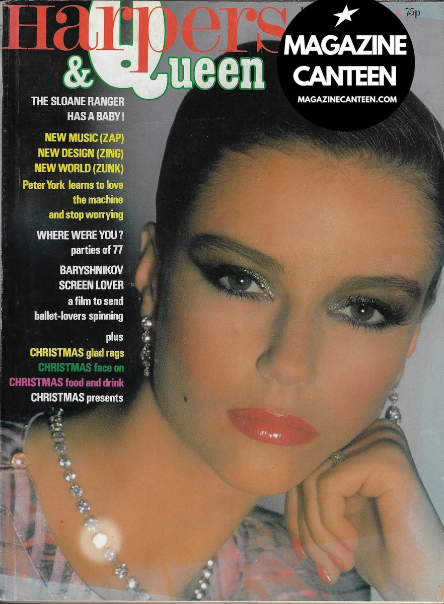 70s Harpers & Queen Magazine - David Bailey RACHEL WARD Marie Helvin ...