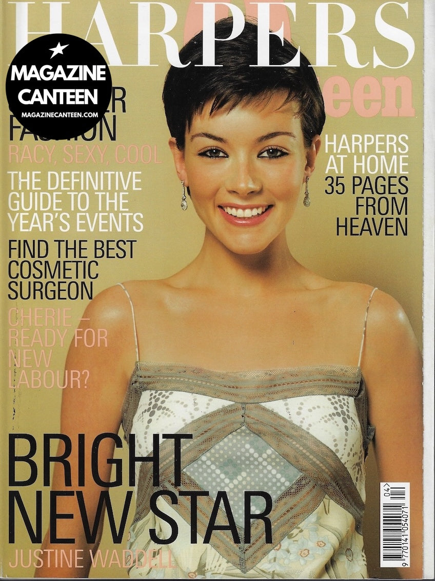 Harpers & Queen Magazine - Justine Waddell KATI TASTET David Bailey ...