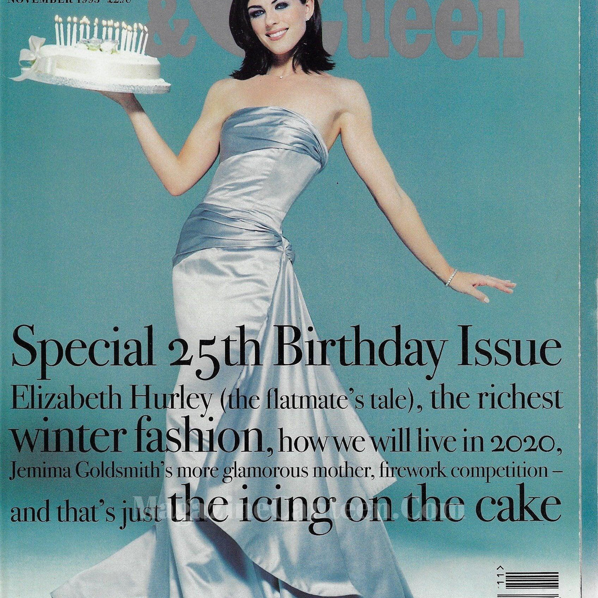 Harpers & Queen Magazine - Elizabeth Hurley – magazine canteen
