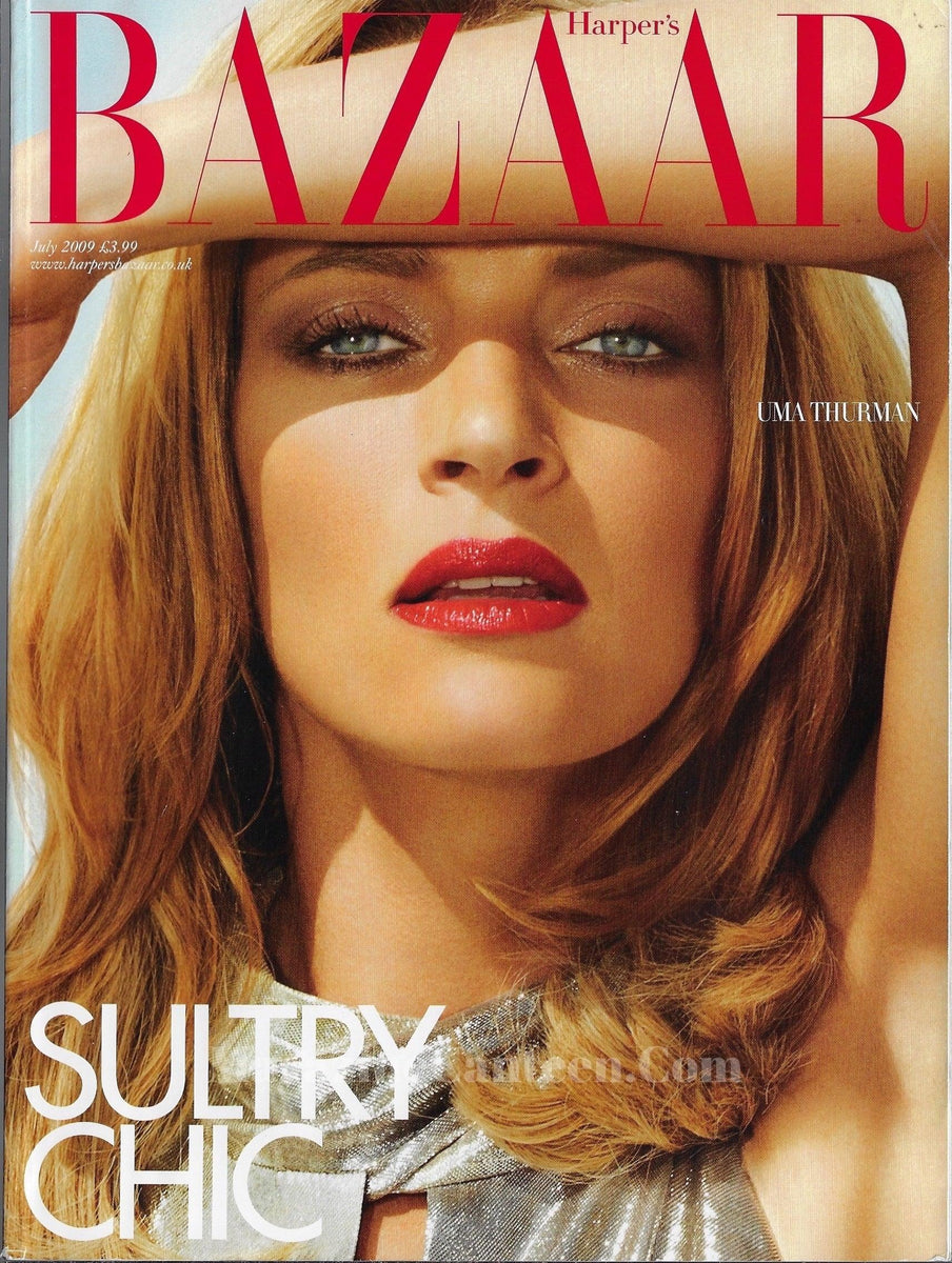 Harper's Bazaar Magazine - Uma Thurman – magazine canteen