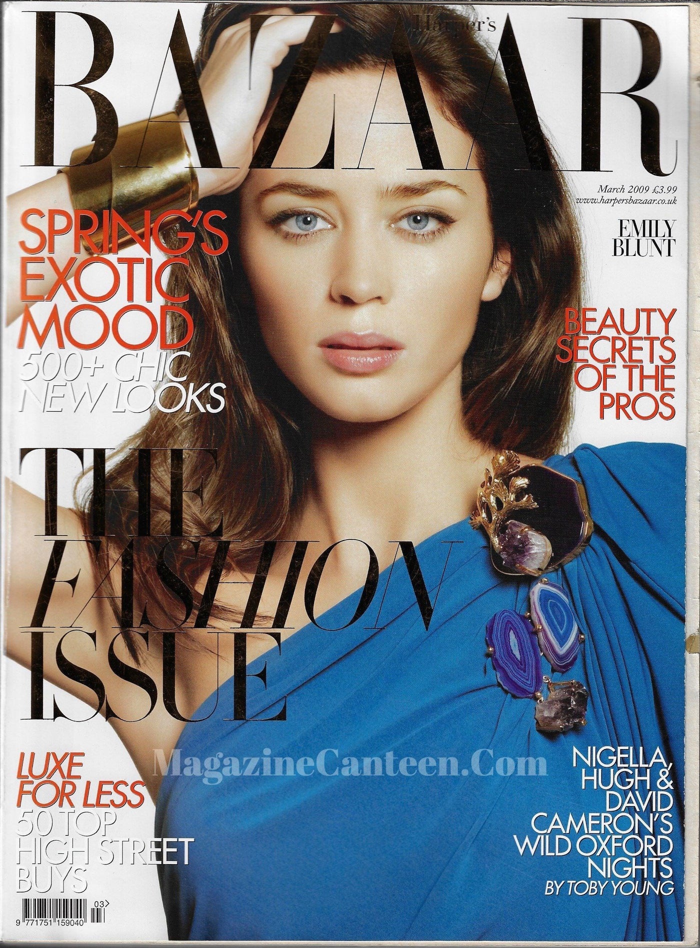 Harper's Bazaar Magazine - Emily Blunt – magazine canteen