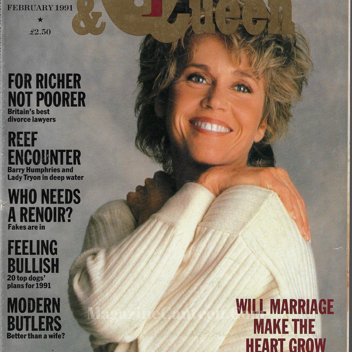 Harpers & Queen Magazine - Jane Fonda – magazine canteen