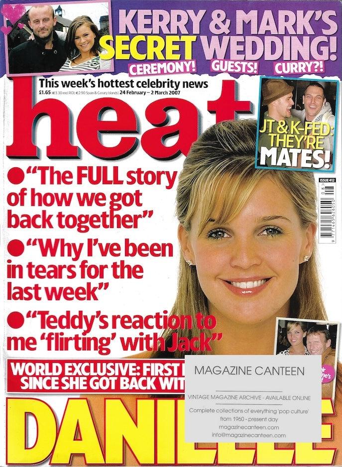 Heat Magazine - Danielle Lloyd Hugh Grant – magazine canteen