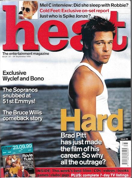 Heat Magazine - Brad Pitt Mel C Spice Girls Rankin – magazine canteen