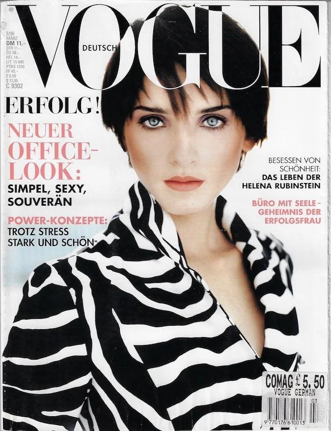 Vogue Germany Magazine - Michele Hicks Kristen McMenamy – magazine canteen