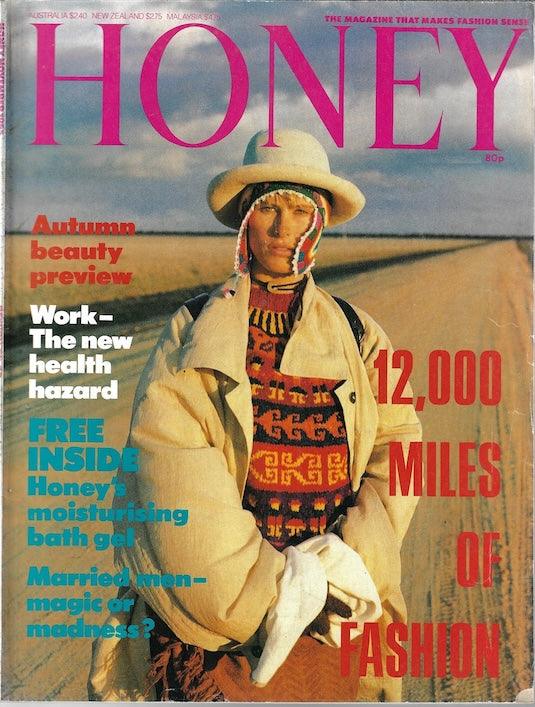 Honey Magazine - Martin Brading ERIC ROBERTS Neil Kirk – magazine canteen