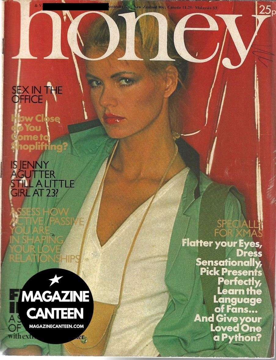 Honey Magazine - JENNY AGUTTER Mike Berkofsky ROY GILES – magazine canteen