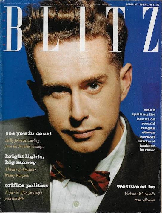 Blitz Magazine - Holly Johnson Sandra Bernhard – magazine canteen